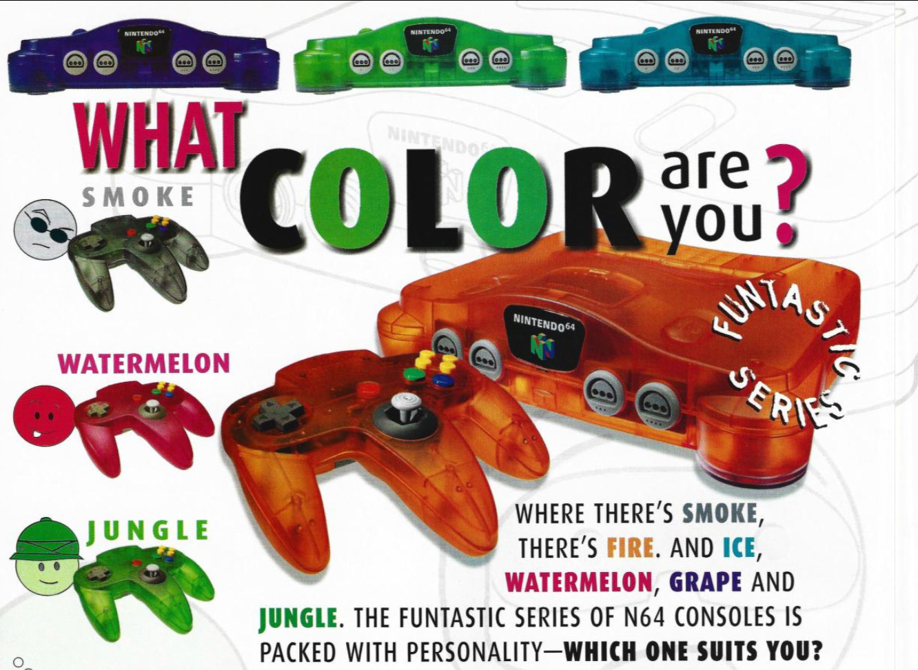 Funtastic: How N64's Transparent Design Changed the Game